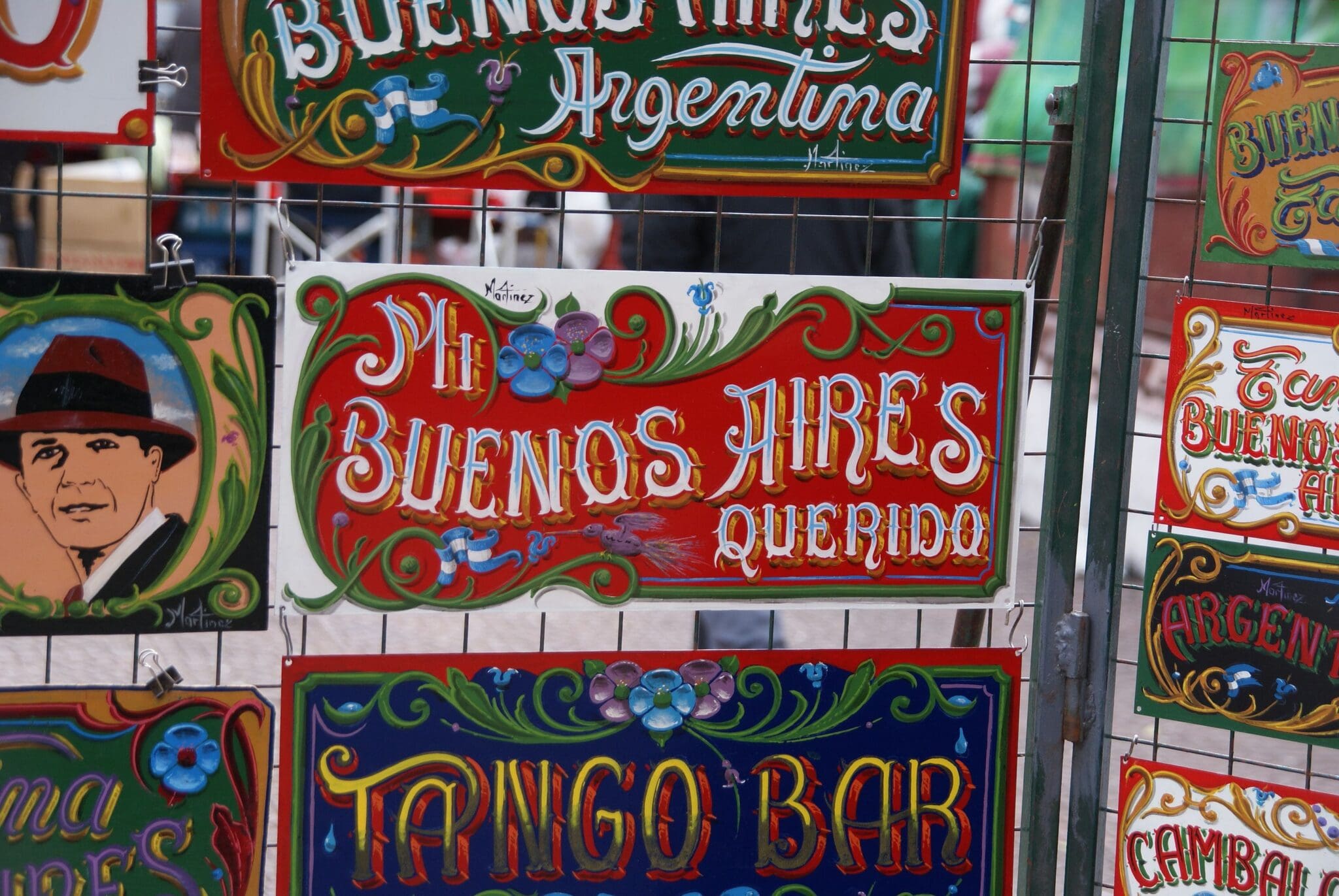The Fileteado Art Hand-Painted Signs, Argentina: Cultural Journey